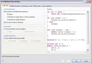 Eclipse – Formatter e Save Action – Handerson Frota